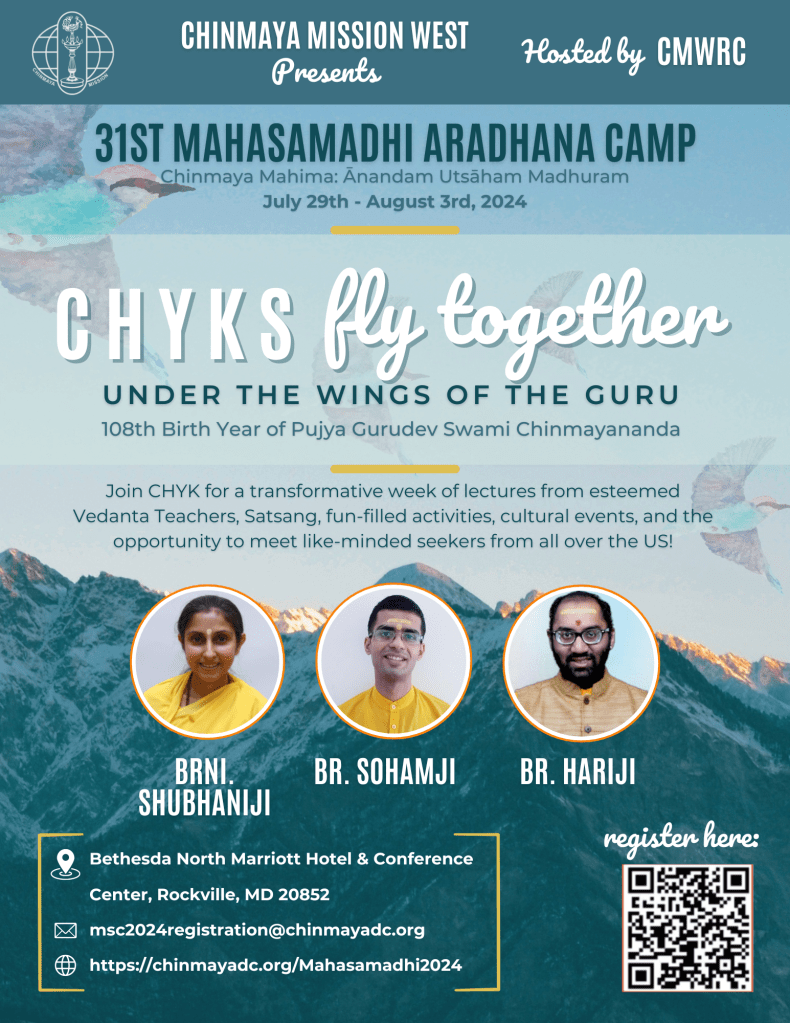CHYK West | Youth wing of Chinmaya Mission centers of North America ...