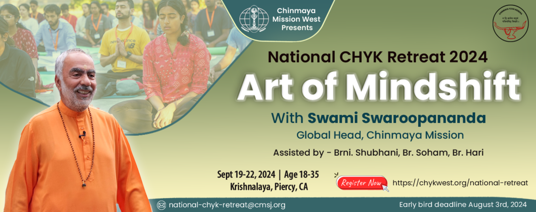 National CHYK/CSK Retreat 2024 – CHYK West | Youth wing of Chinmaya ...